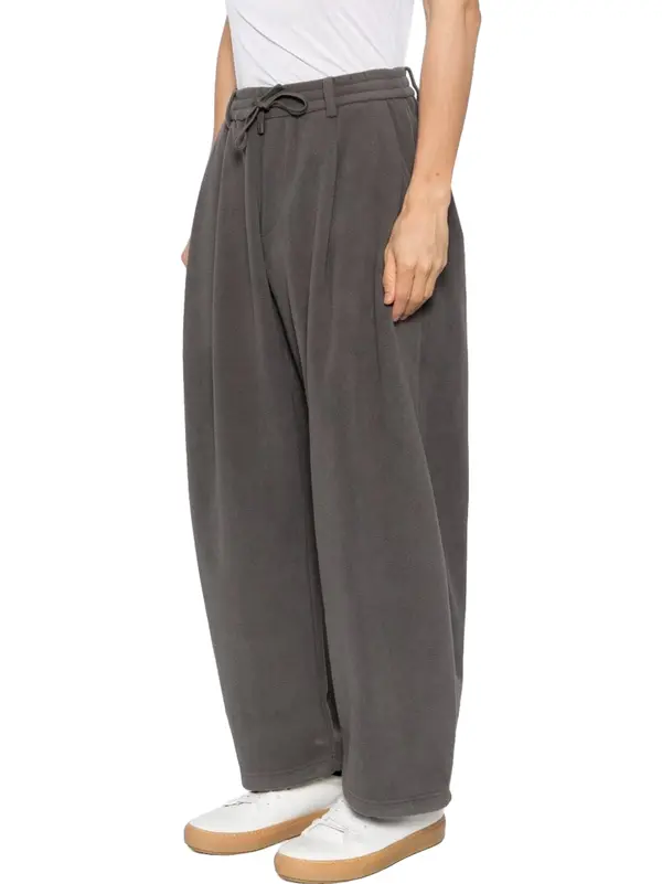 CROQUIS Fleece Tapered Trousers - Grey
