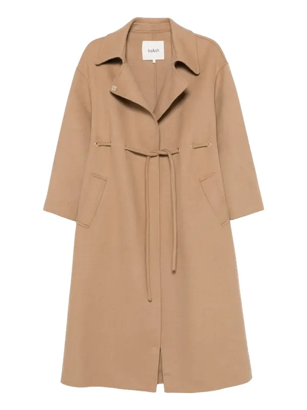 Ba&sh Kate Mid-length Coat - Brown