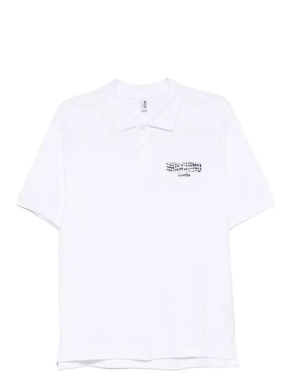 Moschino Logo-print Polo Shirt - White