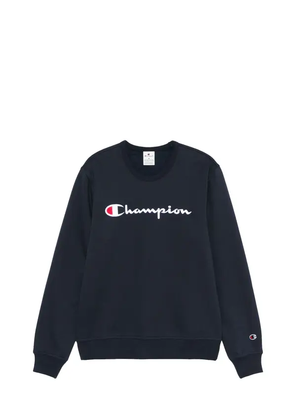 Champion Logo-embroidered Sweatshirt - Blue