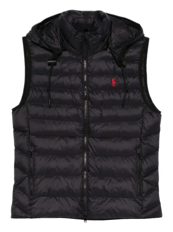 Polo Ralph Lauren Pony-motif Padded Gilet - Blue