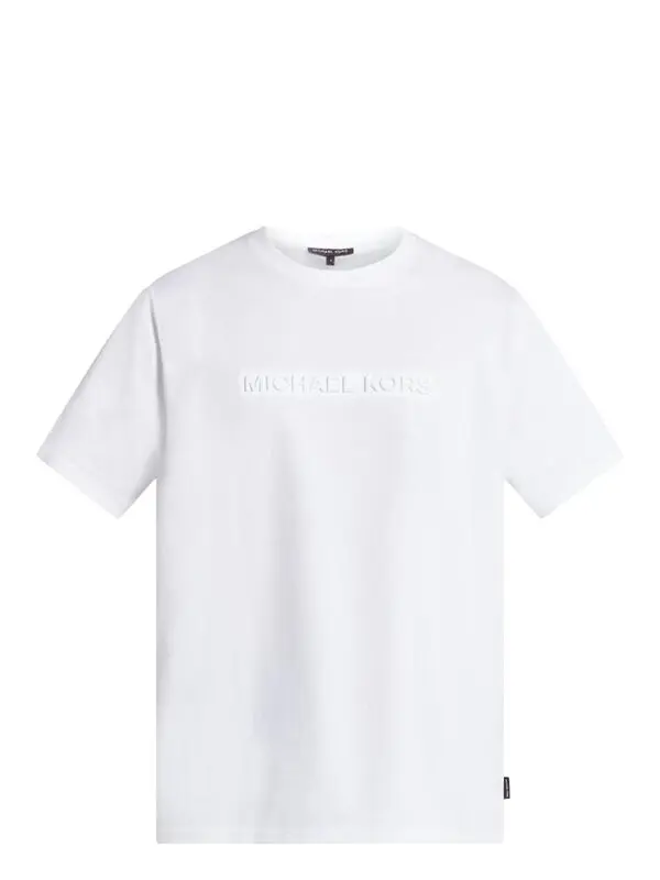 Michael Kors Logo-embossed T-shirt - White