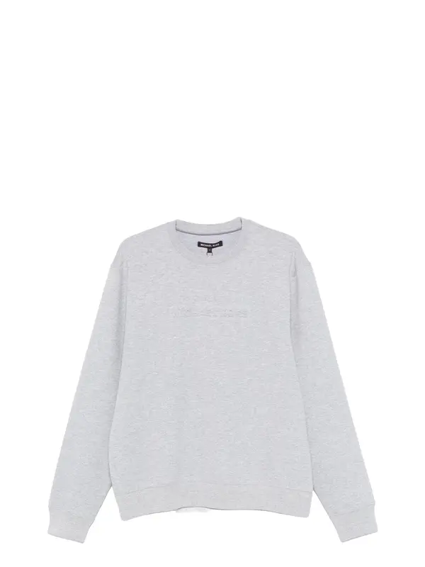 Michael Kors Logo-embossed Sweatshirt - Grey