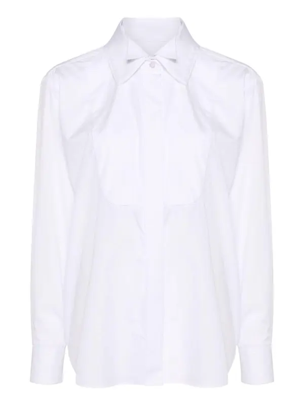 Viktor & Rolf Layered Poplin Shirt - White