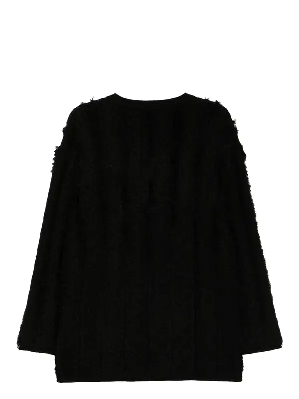 B+AB Oversized Cardigan - Black