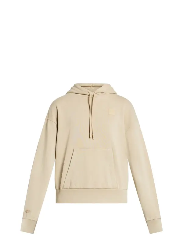 Lacoste Cotton Hoodie - Neutrals