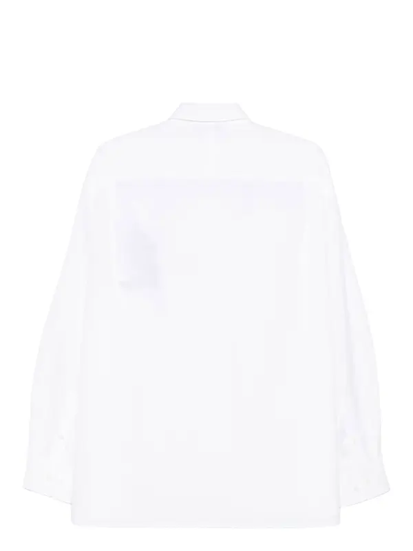 Études Studio Logo-embroidered Shirt - White