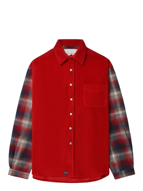 ERL Checked Shirt - Red