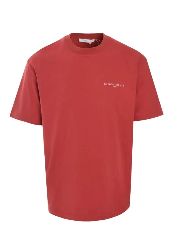 IH NOM UH NIT Logo-print T-shirt - Red