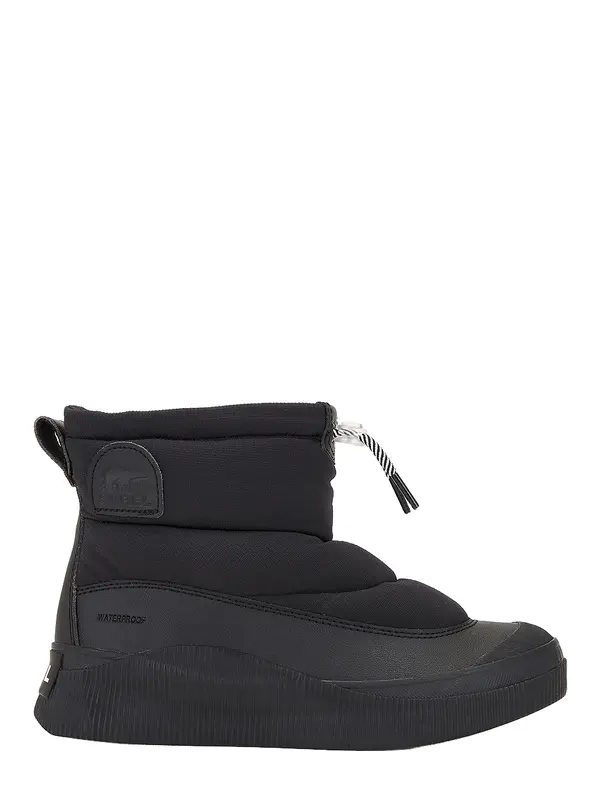 Sorel Out N About Iv Puffy Boots - Black & Chalk