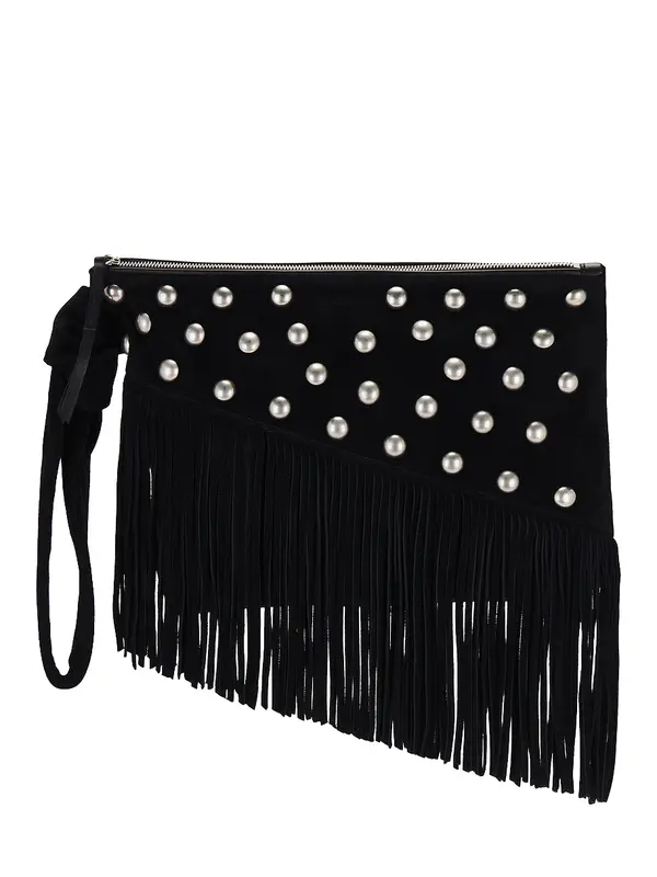 Isabel Marant Faro Clutch - Black