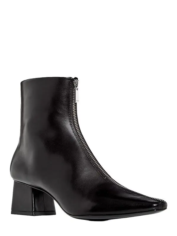 Simkhai Ryder Zip Front Booties - Black