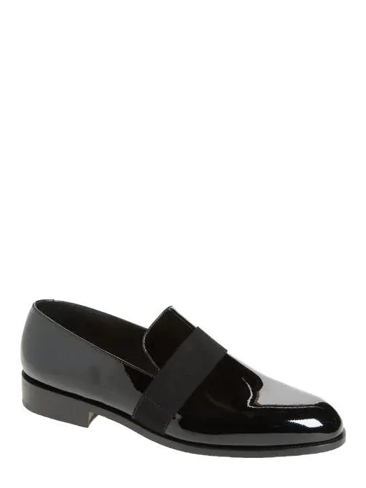 J.M. WESTON Smoking Loafer - Black