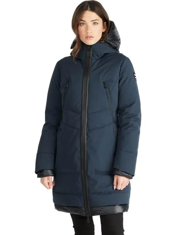 Pajar Rimi Mid-length Parka - Navy
