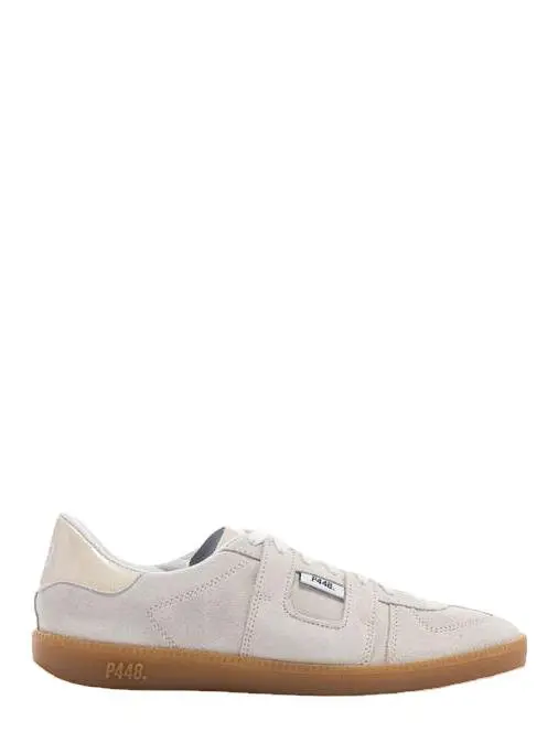 P448 Monza Leather And Suede Sneakers - Dew