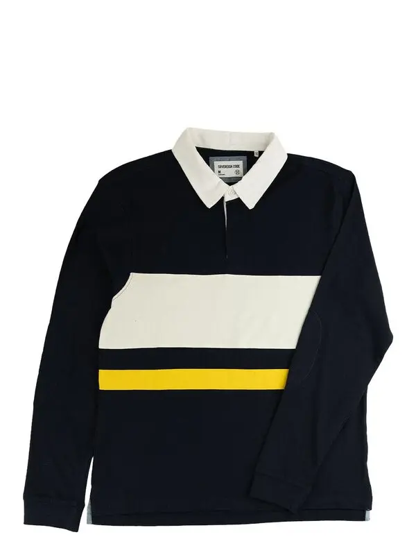 Sovereign Code Thesis Collar Knit Shirt - Naval Academy