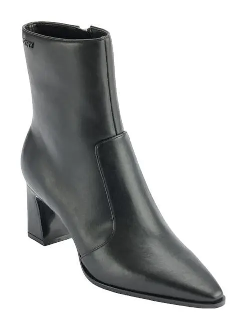 Dkny Sunny Pointed Toe Bootie - Black