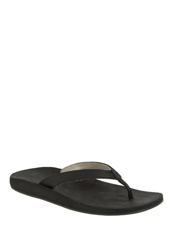 Olukai Southshore Flip Flop - Lava Rock / Lava Rock