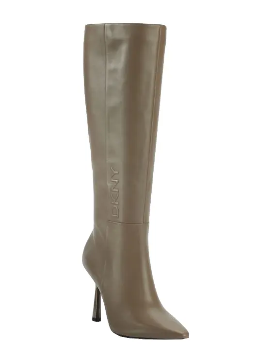 Dkny Nixie Knee High Boots - Ash