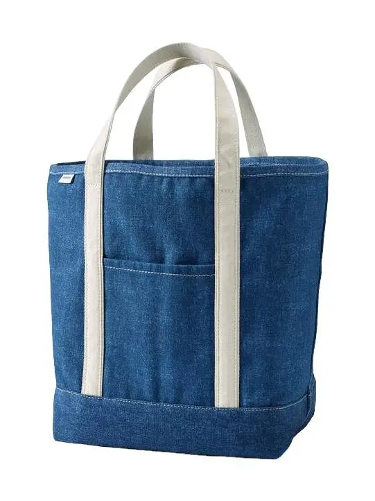 LANDS' END Canvas Tote Bag - Denim Blue