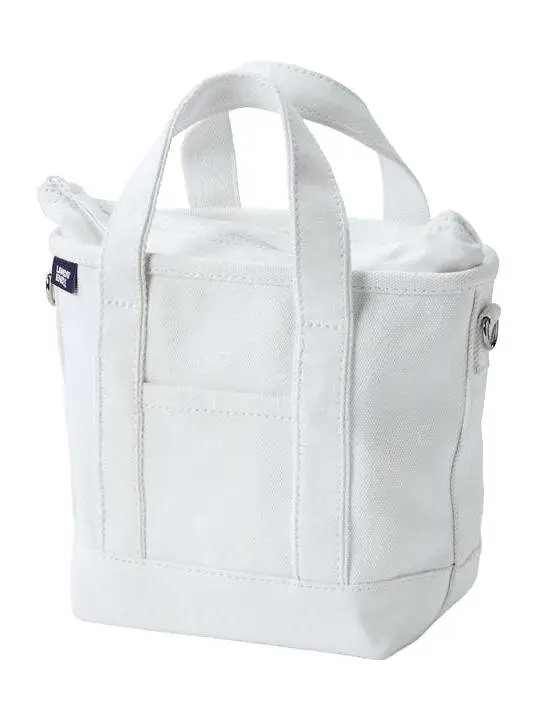 LANDS' END Canvas Tote Bag - White