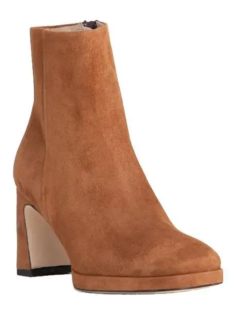 BEAUTIISOLES Scottie Platform Bootie - Cognac