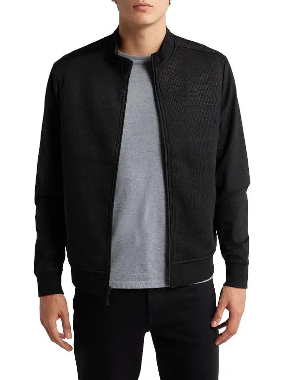 Robert Barakett Curtin Full Zip Jacket - Black