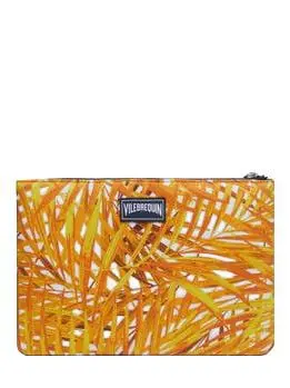 Vilebrequin Palm Leaves Neoprene Pouch - Mangue