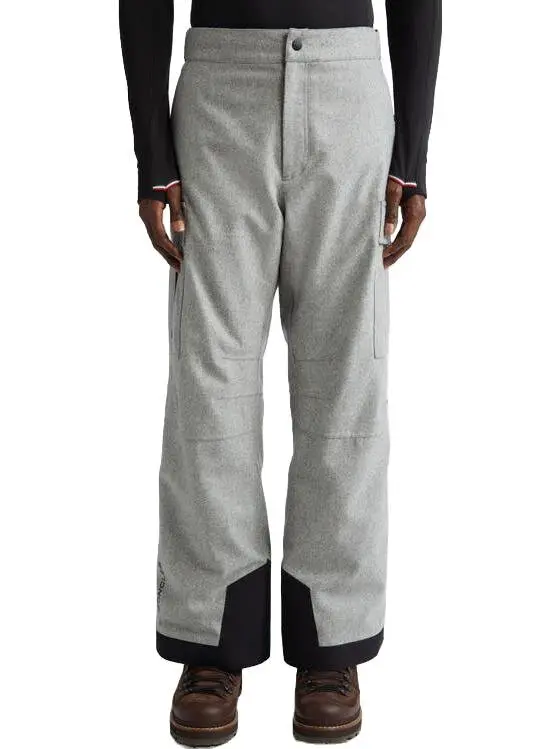 Moncler Cargo Ski Trousers - Grey