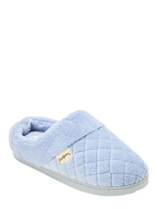 DEARFOAMS Libby Quilted Terry Clog Slipper - Eventide