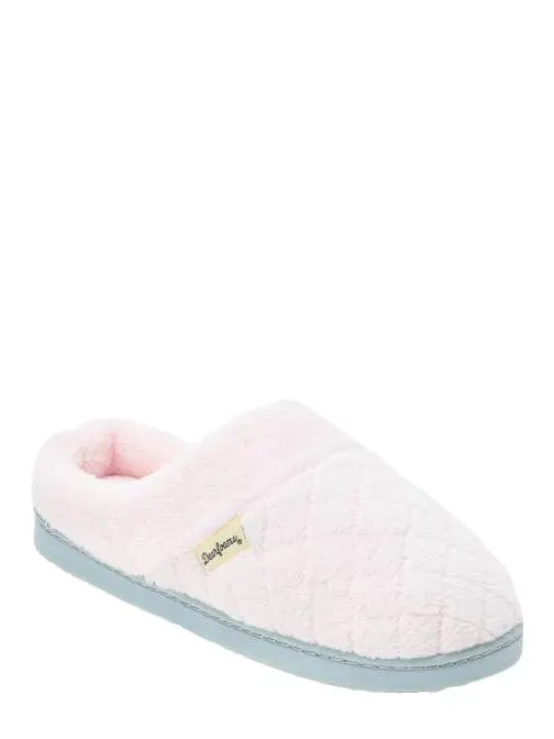 DEARFOAMS Libby Quilted Terry Clog Slipper - Fresh Pink