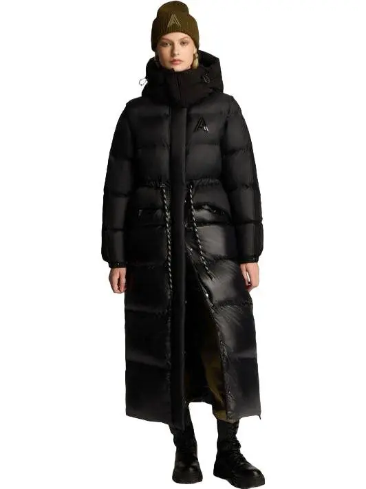 ALPENHAUS Tingwick 2-in-1 Maxi Puffer With Removable Sleeves - Black