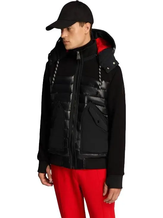 ALPENHAUS Nimbus Lightweight Hybrid Bomber Jacket - Black