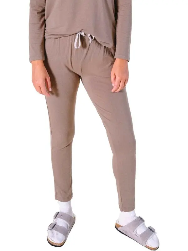 POPLINEN Toni Pajama Pant - Olive