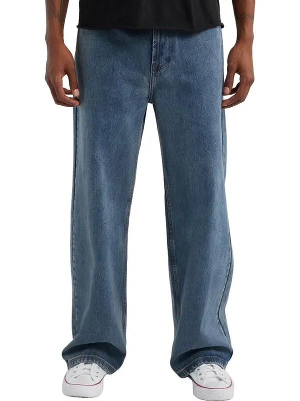 ELWOOD Straight-leg Nonstretch Jeans - Blue Haze