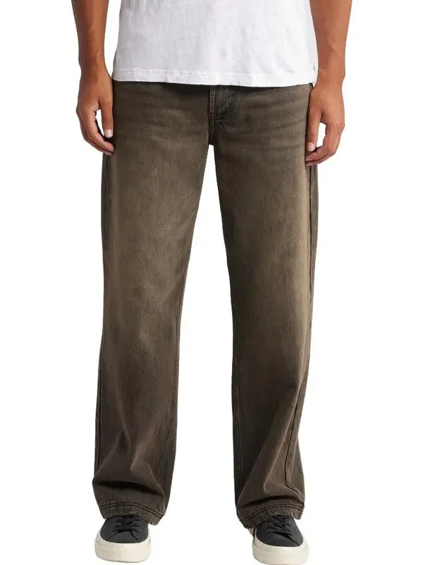 ELWOOD Straight-leg Nonstretch Jeans - Worn Out Wash