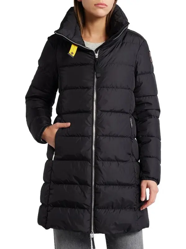 PARAJUMPERS Malandra Down Puffer Coat - Black