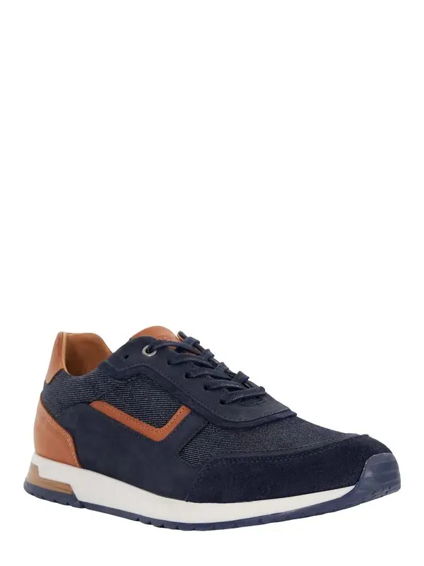Dune London Toll Sneaker - Navy