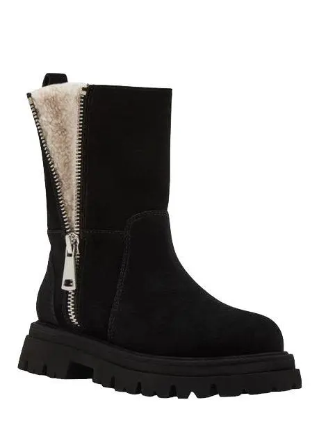 Blondo Burnout Waterproof Boots - Black Suede