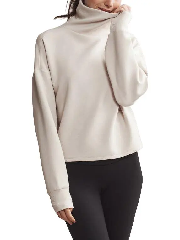 RHONE Dreamglow Mock Neck Top - Sand