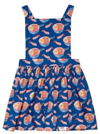 WORTHY THREADS Pinafore Dress With Full Skirt - Ramen