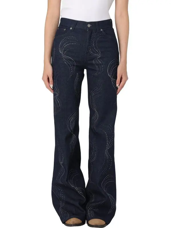 DONDUP Embellished Jeans - Denim