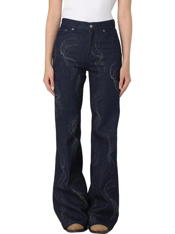 DONDUP Embellished Jeans - Denim