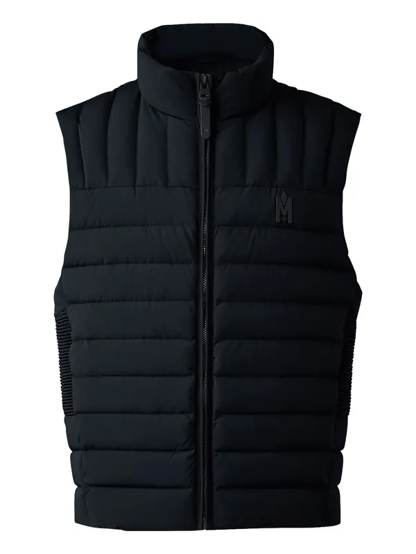 Mackage Titus Light Stretch Down Vest - Black