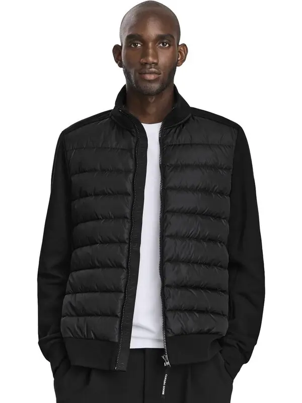 Canada Goose Hybridge Huron Full Zip Jacket - Black