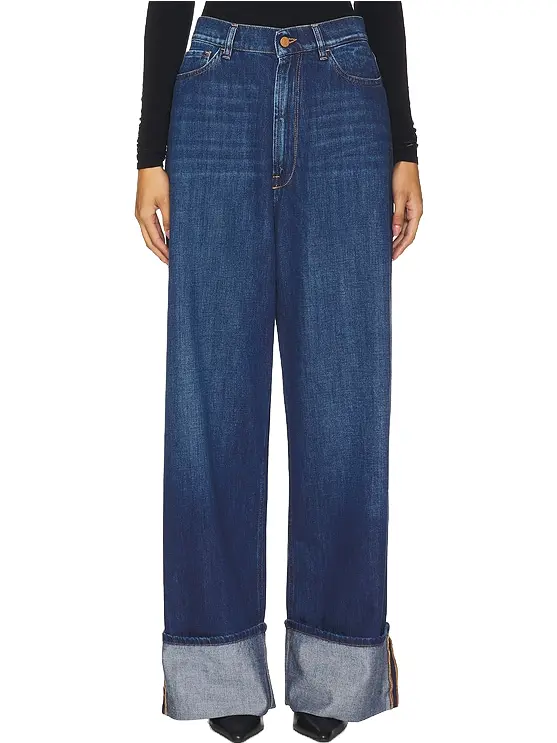 3x1 Skater Wide Leg Jeans - Hampton
