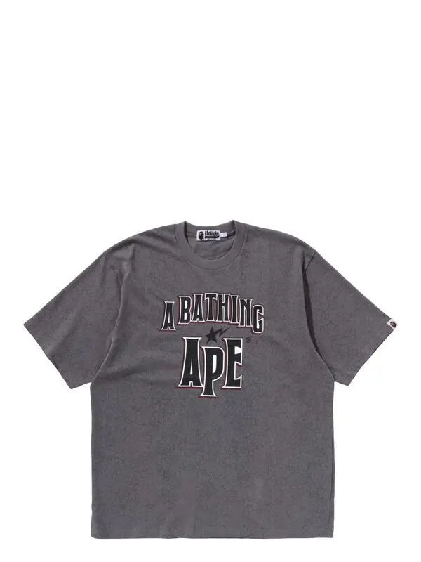 A BATHING APE Logo-print T-shirt - Grey