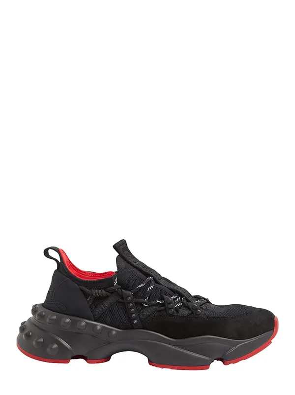 CHRISTIAN LOUBOUTIN Trailnrun Runner Sneakers - Black
