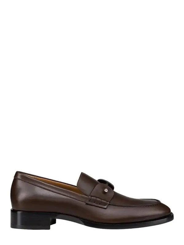 CHRISTIAN LOUBOUTIN Chambelimoc Loafers - Brown