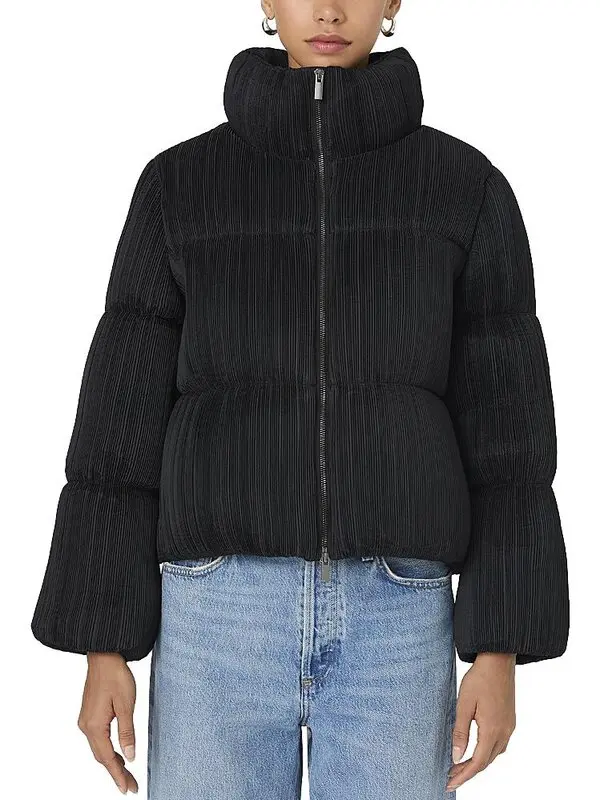 French Connection Dinara Puffer Coat - Blackout